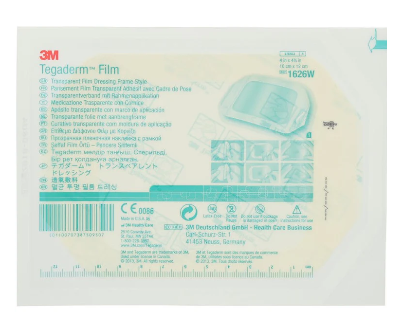 TEGADERM FILM 3M 10x12cm (1626W) – EnfermerApp